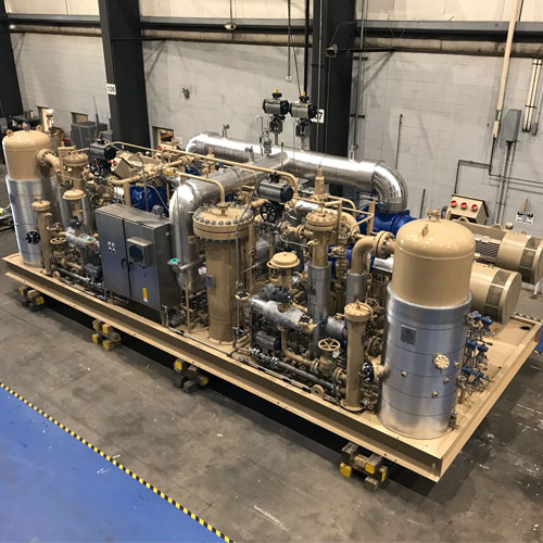 High Speed Reciprocating Compressor Packaging